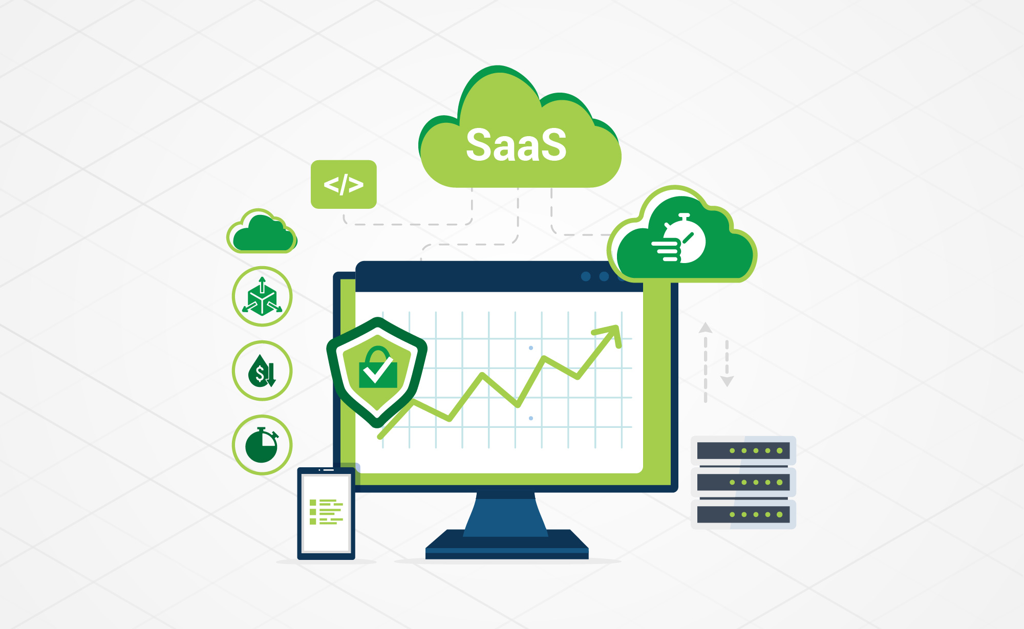 How SaaS model works?